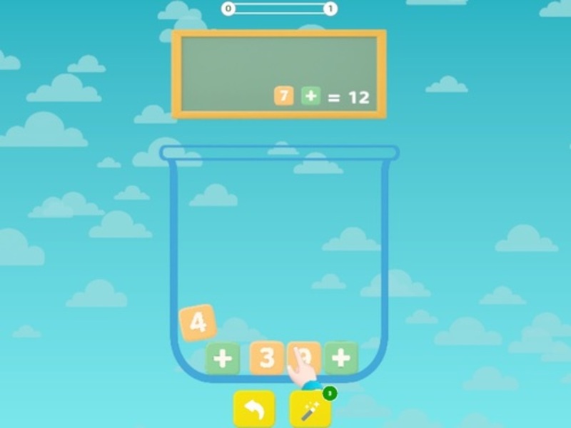 Number Blast 🕹️ Pelaa verkossa SGameS:ssä