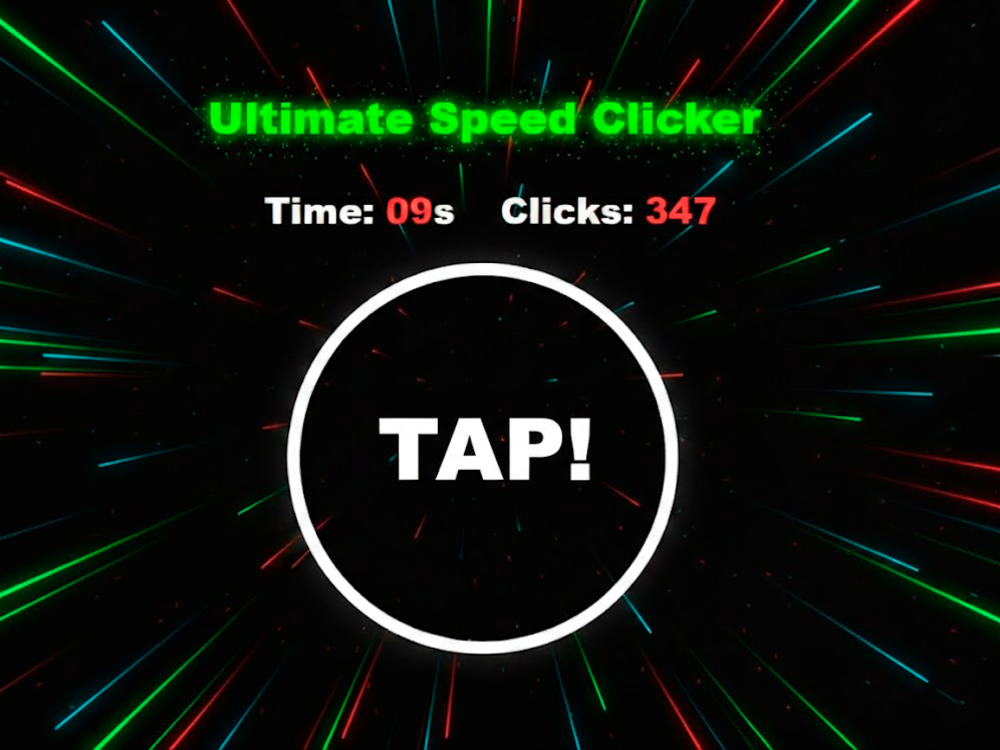 Ultimate Speed Clicker 🕹️ Pelaa verkossa SGameS:ssä