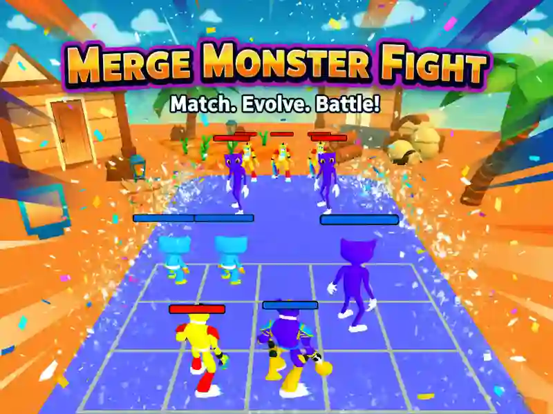 Merge Monster Fight 🕹️ Pelaa verkossa SGameS:ssä