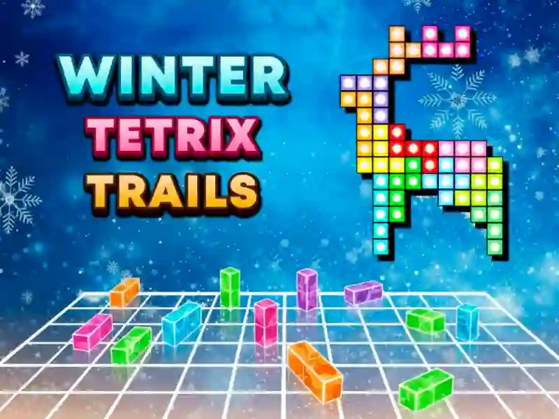 Talvi Tetrix Trails 🕹️ Pelaa verkossa SGameS:ssä