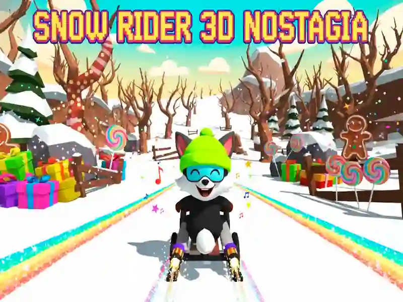 Snow Rider 3D Nostalgia 🕹️ Pelaa verkossa SGameS:ssä