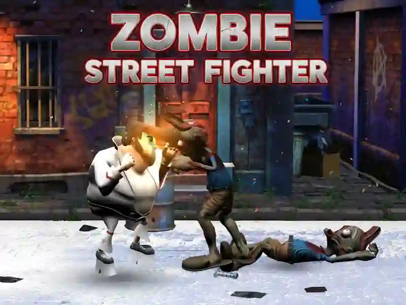 Zombie Street Fighter 🕹️ Pelaa verkossa SGameS:ssä