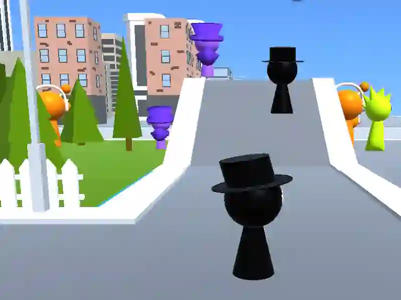 Sprunki Catch-Up 3D 🕹️ Pelaa verkossa SGameS:ssä